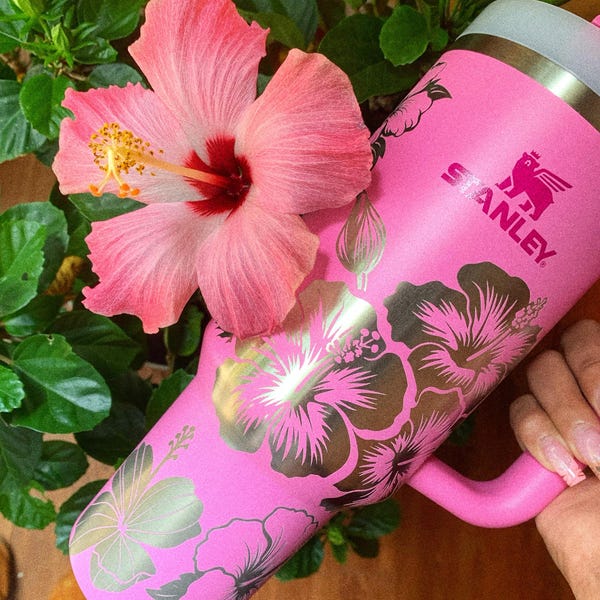 Engraved Stanley Tumbler Summer Stanley Tumbler Fishing Tumbler Design ...