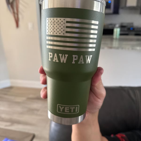 Personalized Yeti Tumbler, Custom Yeti Tumbler, Laser Engraved Yeti ...