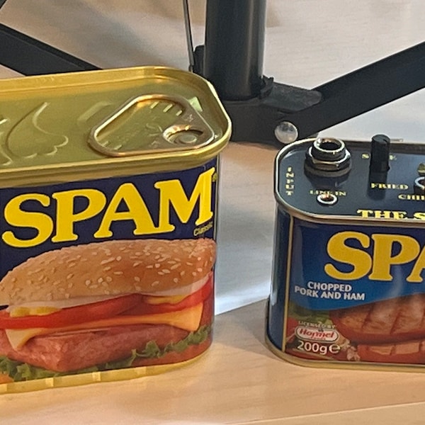 THE SPAMP PLUS Guitar Practice Amplifier and Distortion Effect With ...