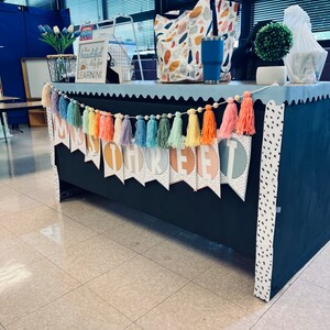 Modern Boho Plants Birthday Display Rustic Boho Classroom - Etsy