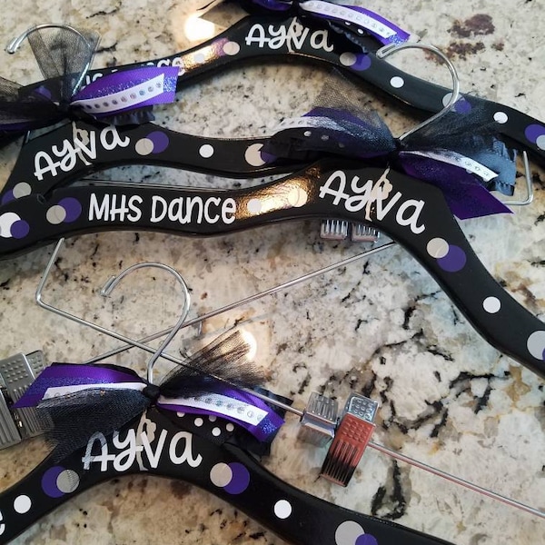 Personalized Cheer Hanger | Hanger | Cheer Hanger | Custom Cheer ...