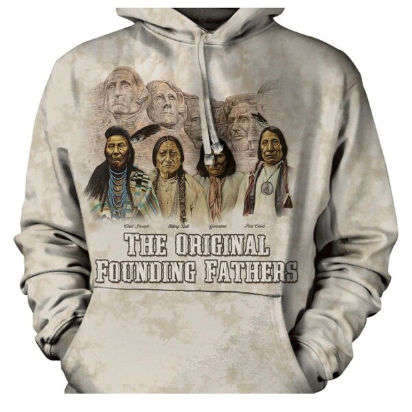 Native Mount Rushmore American// "original Founding Fathers" Art Print ...