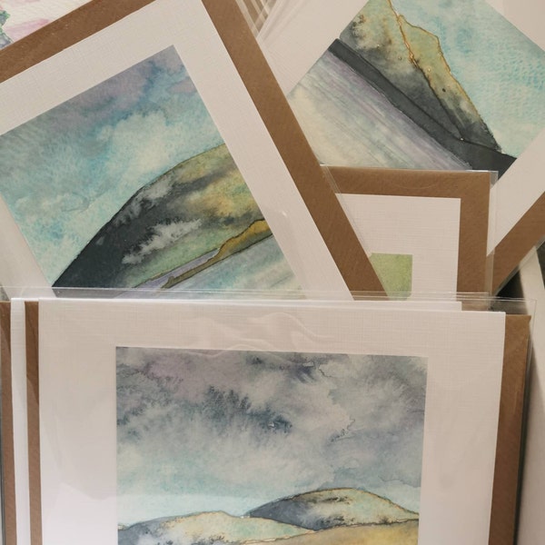 Autumn Trees Wooden Suitcase, Hand Drawn Original Pyro Design, Unusual ...