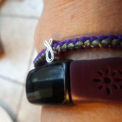 Personalized Childhood Brain Cancer Awareness Bracelet, Gold & Silver ...