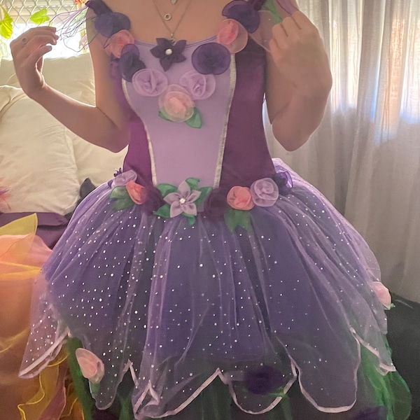 Fairy Dress Adult Size Lycra Fairy Costume Adult Plus Size Fairy ...