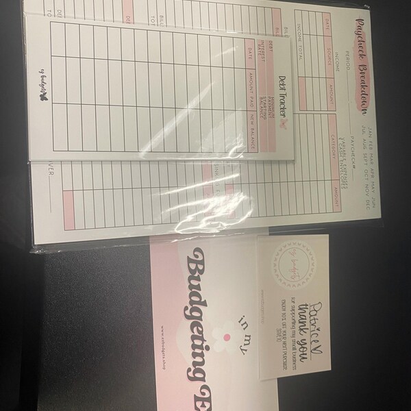 Paycheck Breakdown Notepad, Budgeting Notepad - Etsy