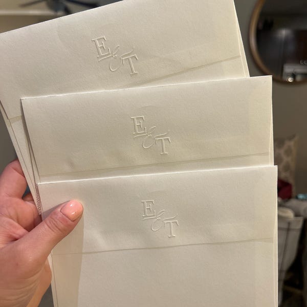 Monogram Embosser | 48 Designs | Custom Your Wedding Embosser | Napkin ...