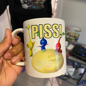 Pikmin PISS Mug - Etsy
