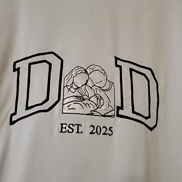 Cool Dad Club , Papa Embroidered , Papa Designs, Personalized Gift ...