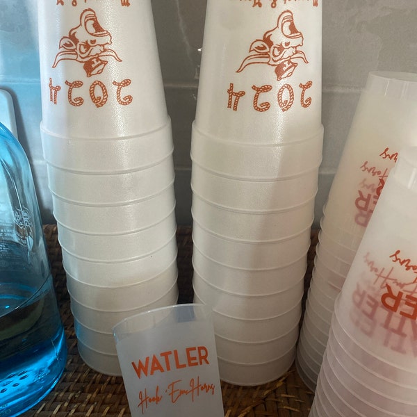 Custom Printed Styrofoam Cups, Foam Cups, Personalized Party Cups ...