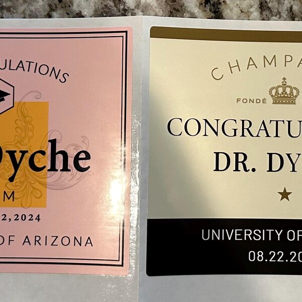 Printed Custom Birthday Wine Labels, Pairs Well With Turning 30, 40, 50 ...