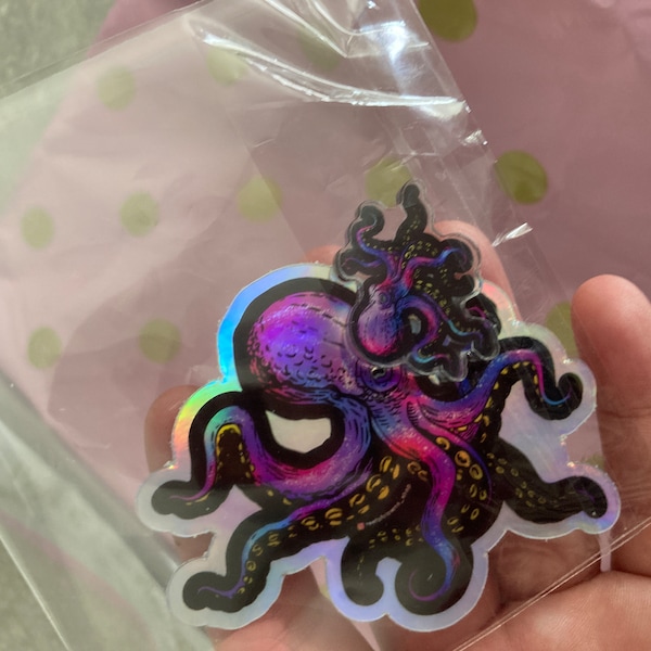 Sunshine Pleco Sticker (holographic) | Fish Art Sticker | Aquarium Art ...