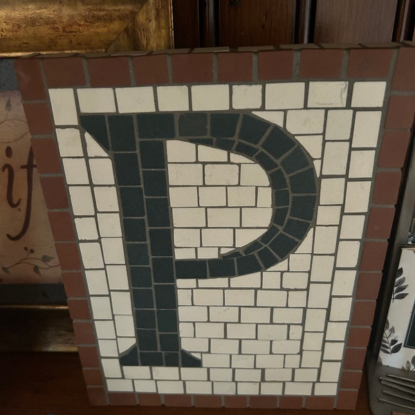 NYC SUBWAY Mosaic Sign "men" - Authentic Porcelain Tile/custom Work ...