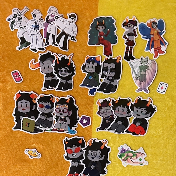 Homestuck Smuppets 1.5 Inch Double Sided Acrylic Charms - Etsy