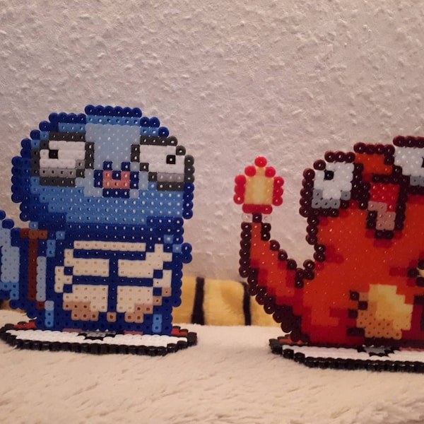 Derp Pokémon Made From Iron Beads, Perler Nintendo Videogames Bulbasaur ...