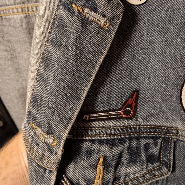 Vampire Fang Patch - Etsy