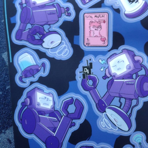 P03 Sticker Sheet — Inscryption - Etsy