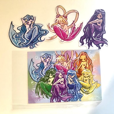 Iris, the Lost Mermaid OC Prints - Etsy