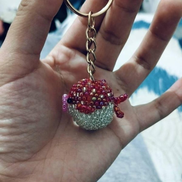 3D Beaded Puffer Fish PDF Pattern: Miyuki Seed Bead Tutorial (beading ...