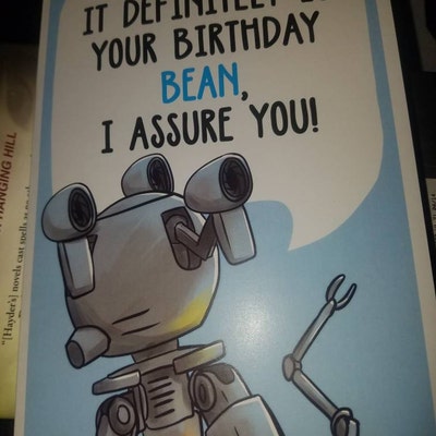 Codsworth Wishes PERSONALISED BIRTHDAY CARD Fallout 4 Themed ...