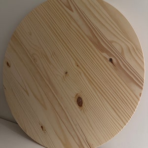 Unfinished Pine Round 36 for Table Top or Sign - Etsy