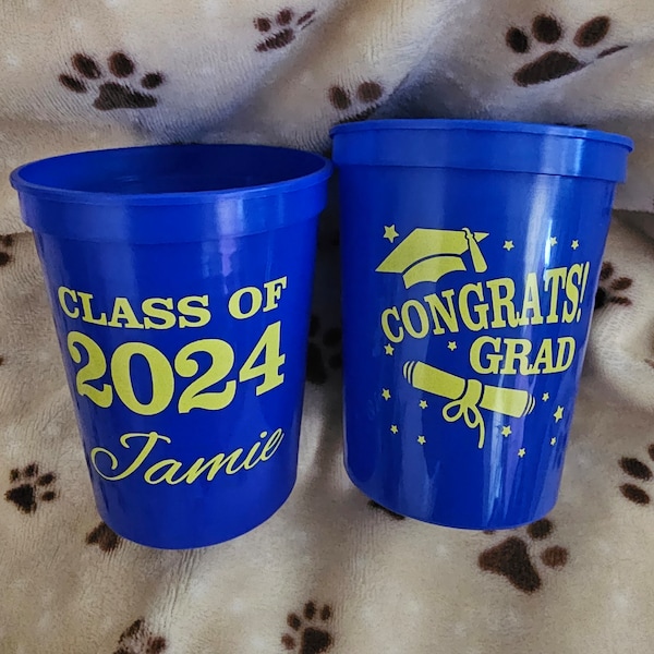 Graduation Party Cups, Graduation Favors, Graduation Party Ideas ...