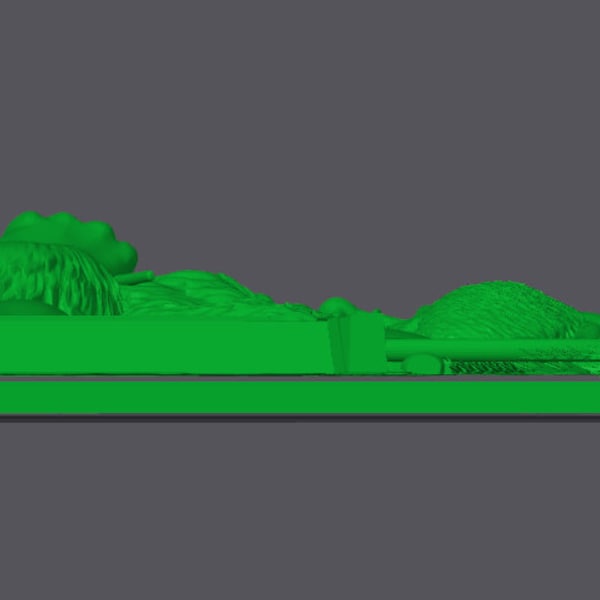 Santa Christmas 3D STL File: CNC Router Model (digital Download) - Etsy