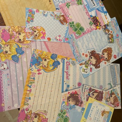 RETRO 2000s Japanese Memo Sheet Grab Bags RARE KAWAII Crux, Q-lia, Kamio, San-x, Sanrio Vintage ...