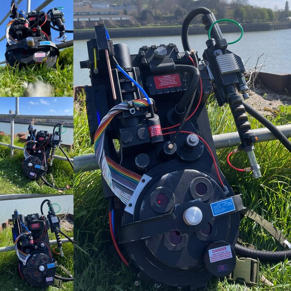 Ghostbusters 1984 Style Rainbow Ribbon Cable: Proton Pack Prop - Full ...