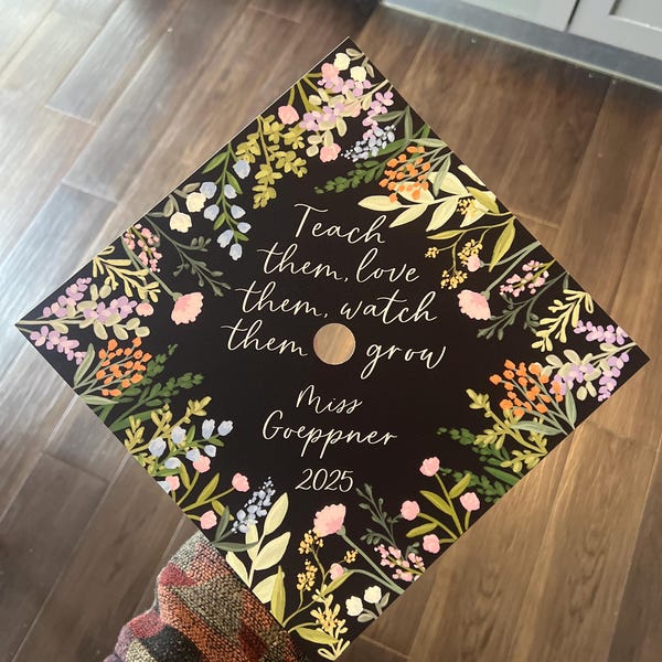 Custom Graduation Cap | Hand-painted Graduation Cap | Graduation Cap ...