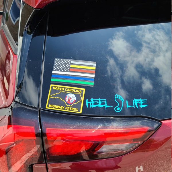 First Responder Decal - Car Decal - Firefighter - Sticker - Police ...