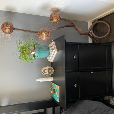 Pico Lamp No.1 Small Wood Lamp, Table Lamp, Morroco Lamp, Bedroom Lamp ...