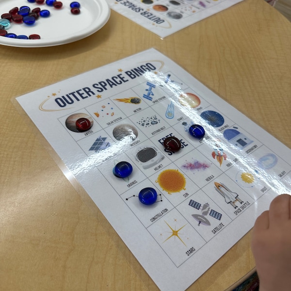 Outer Space Bingo, Solar System Bingo, Astronomy Bingo, 40 Printable ...