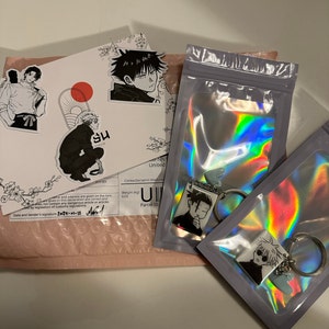 Gojo Satoru & Geto Suguru Keychain JJK Inspired Jewelry Polymer Clay ...