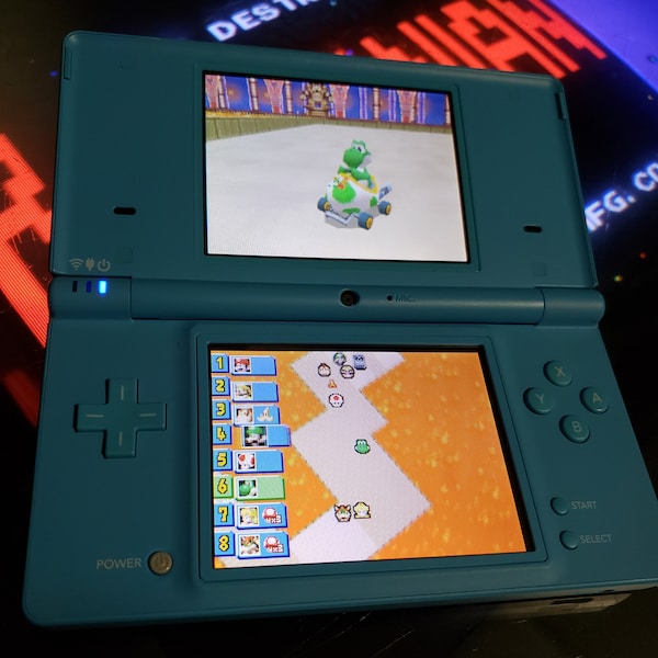 High Quality Custom Nintendo DS Lite Smoke Gray W/ Red Buttons - Etsy