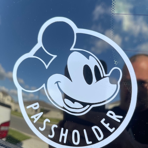 Disney Annual Passholder Decal - Etsy