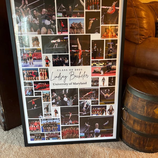 24x36 Photo Collage, Poster Collage Template for 17 Photos, Poster Size ...