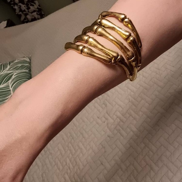 Human Tooth Bracelet With Three Fangs by Defy / Adjustable Cuff Jewelry ...