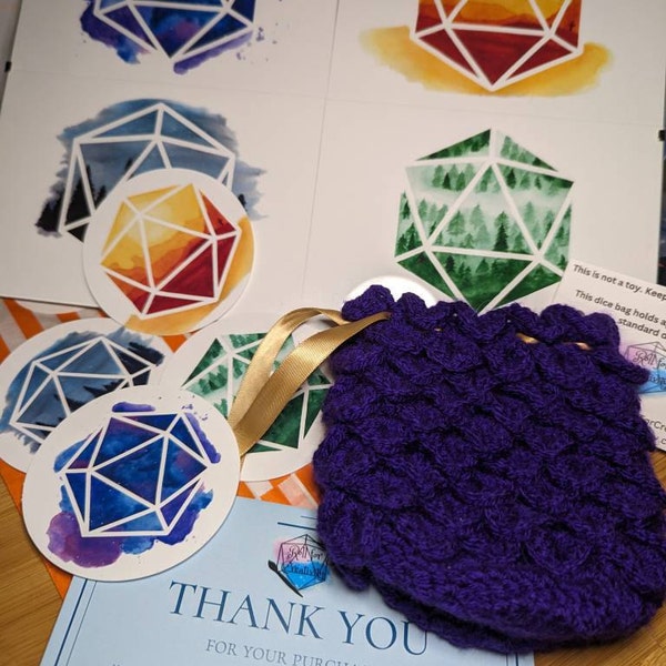 Shield of Adventure Cross-stitch Pattern | D20 Dice Design | TTRPG ...