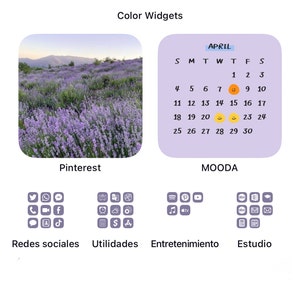 Ios 14 Icons Purple Purple Ios 14 Aesthetic App Icons iPhone Icons - Etsy