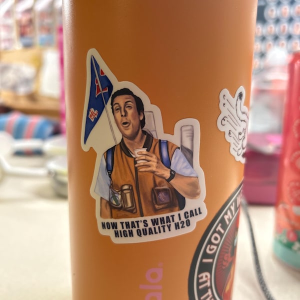 You Can Do It! Waterboy Vinyl Sticker (matte Finish) - Etsy