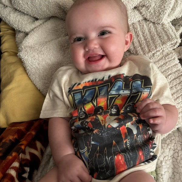 Baby Band Tee Bodysuit, Band Baby Bodysuit, Band Baby Tshirt, Rock Band ...
