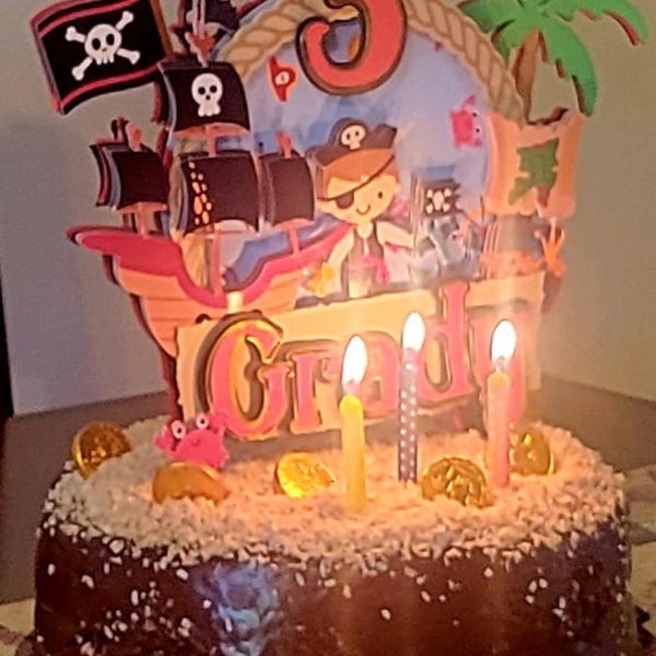Four-ever Wild Safari Cake Topper – Let Your Cake Roar With Adventure ...