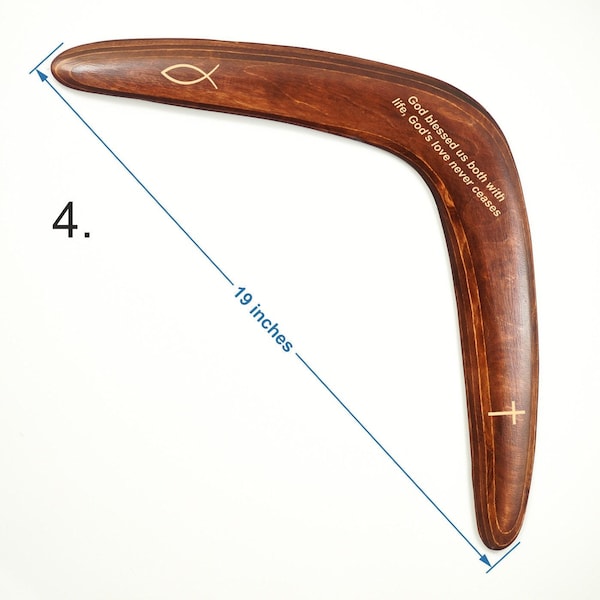 Gift Ideas for Men Boomerang first Element Wooden Gifts for Men Wooden ...