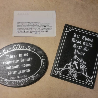 Crypt Sweet Crypt Plaque - Etsy