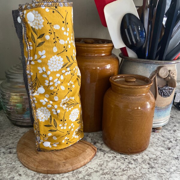 Un Reusable Paper Less Towels - WOODLAND COTTON //reusable Paper Towels ...