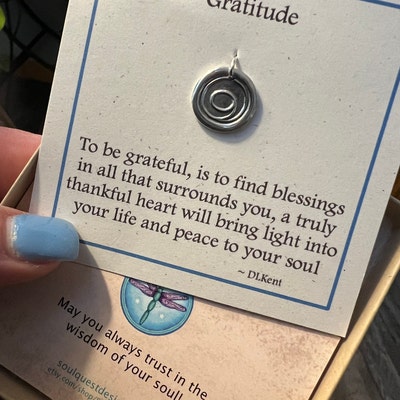 CIRCLE OF INTENTION Tiny Greek Key Silver Charm - Etsy