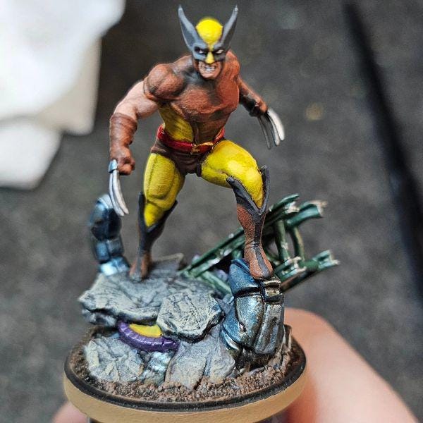 50mm Wereraven 32mm Scale Dnd Miniature Dungeons and Dragons 5E Fantasy ...