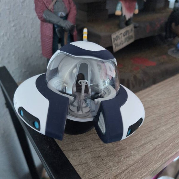 Seamoth From Subnautica - 3D Printed Model With Visible Interior and ...