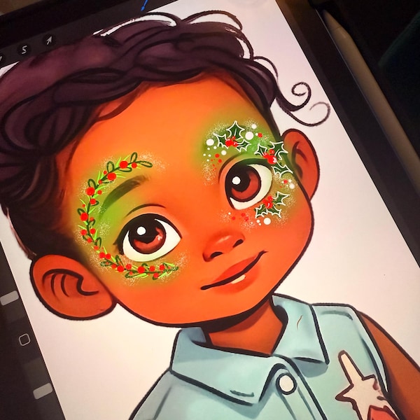 Set of Multinational Cartoon Little Kids Clipart, Smiling Children ...